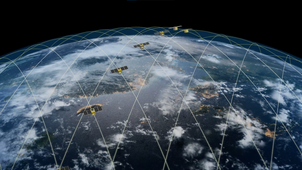 Constellation of altimetric nanosatellites dedicated to continental ...