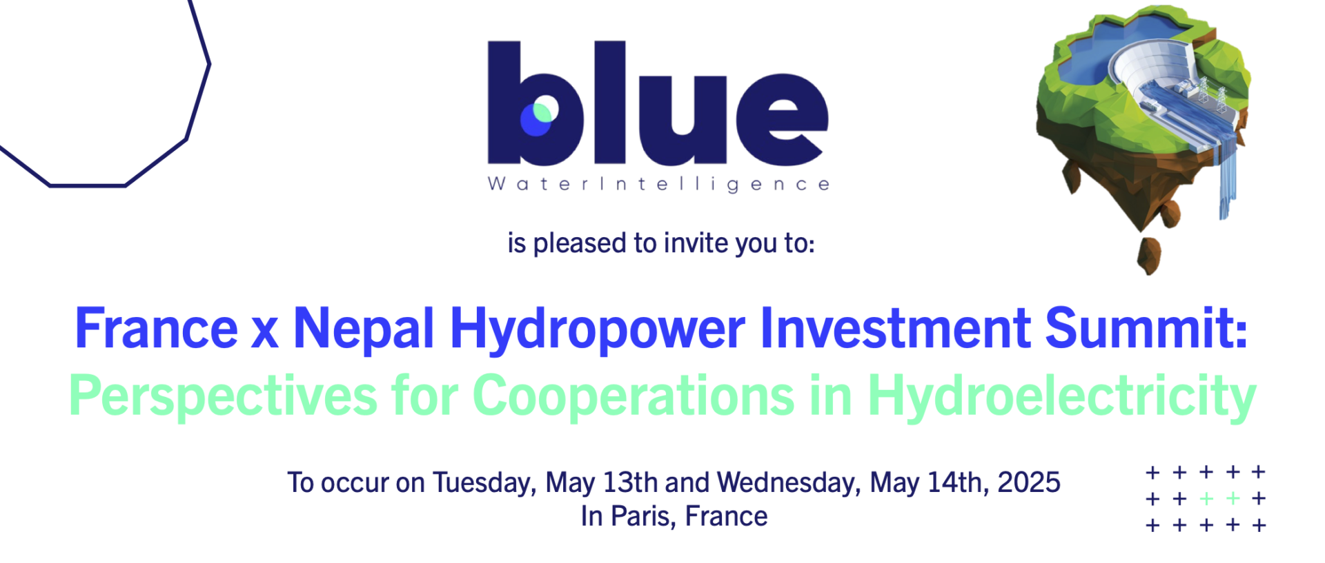 France x Nepal Hydropower Investment Summit - Blue Water Intelligence (BWI)